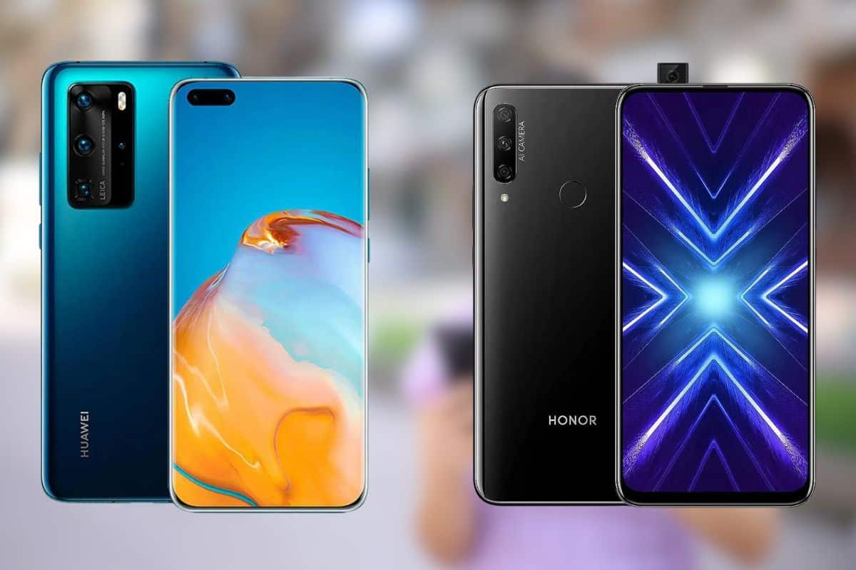 Comparação dos melhores telefones celulares Huawei